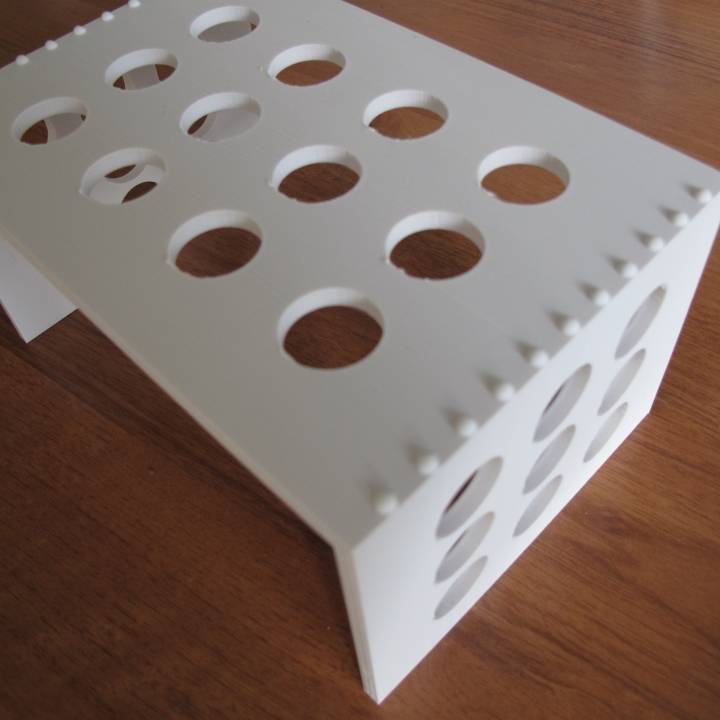 3D Printable Stackable tea shelf by Marco