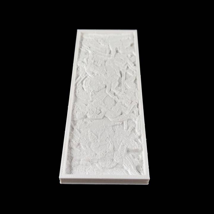 3D Printable Transylvanian War Bas-relief in Cluj, Romania by Alban Pllana