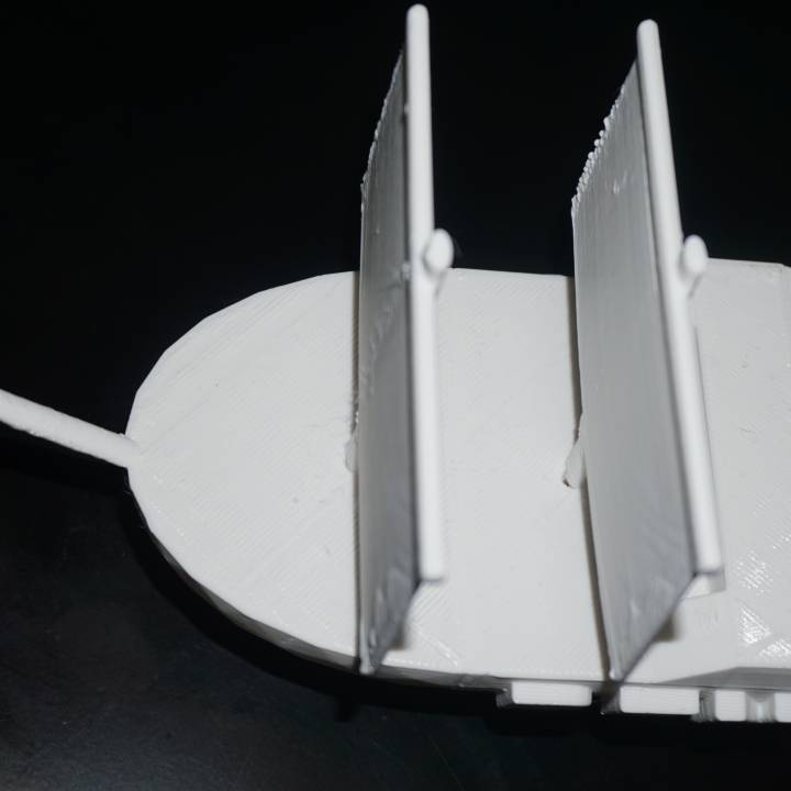 3D Printable Ship by Martijn Hoogeveen