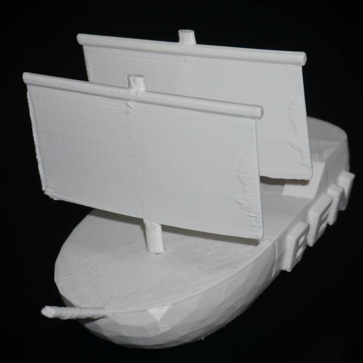 3D Printable Ship by Martijn Hoogeveen