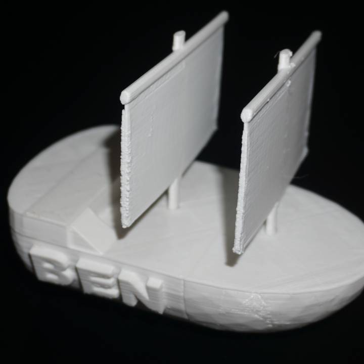 3D Printable Ship by Martijn Hoogeveen