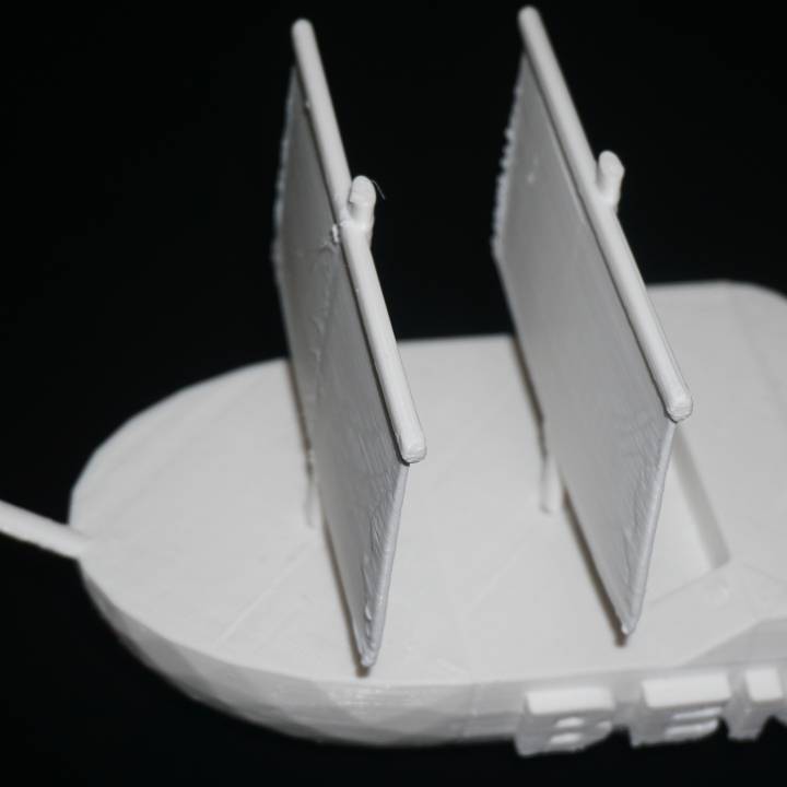 3D Printable Ship by Martijn Hoogeveen