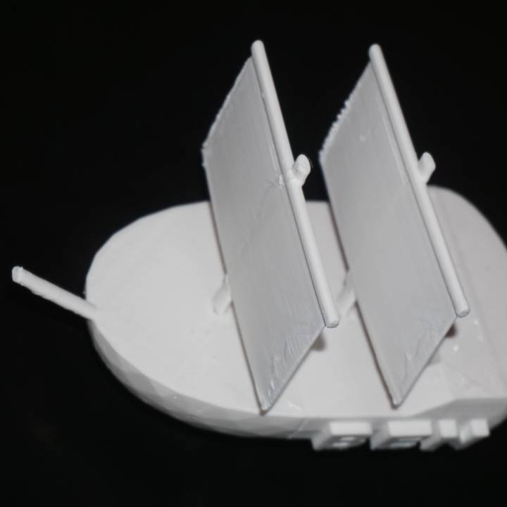 3D Printable Ship by Martijn Hoogeveen
