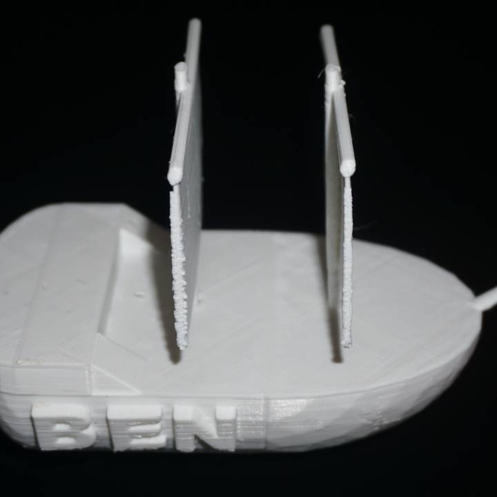 3D Printable Ship by Martijn Hoogeveen