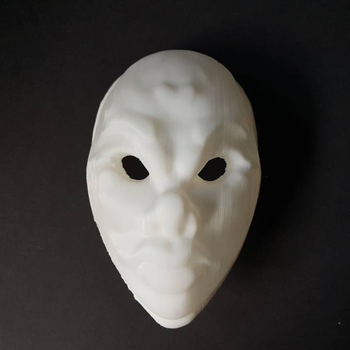 3D Printable Payday 2 Clover Mask by Peter Szoke