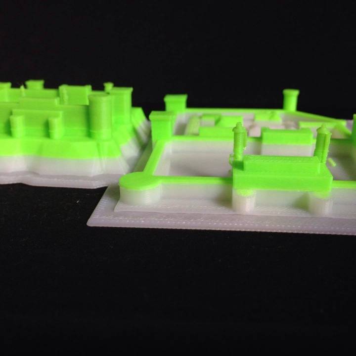 3D Printable The Keep on the Borderlands by John fredin