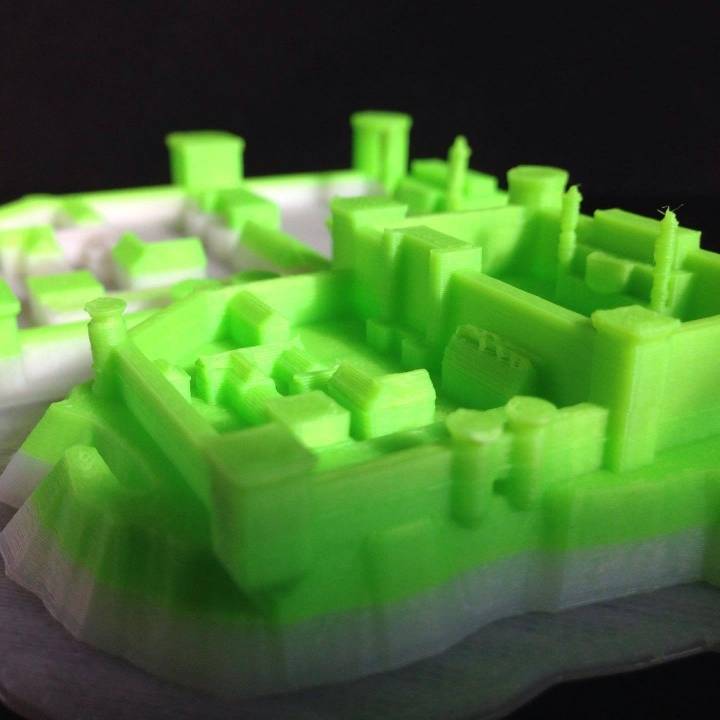 3D Printable The Keep on the Borderlands by John fredin