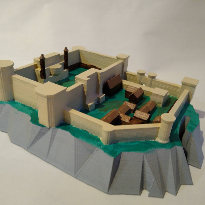 3D Printable The Keep on the Borderlands by John fredin