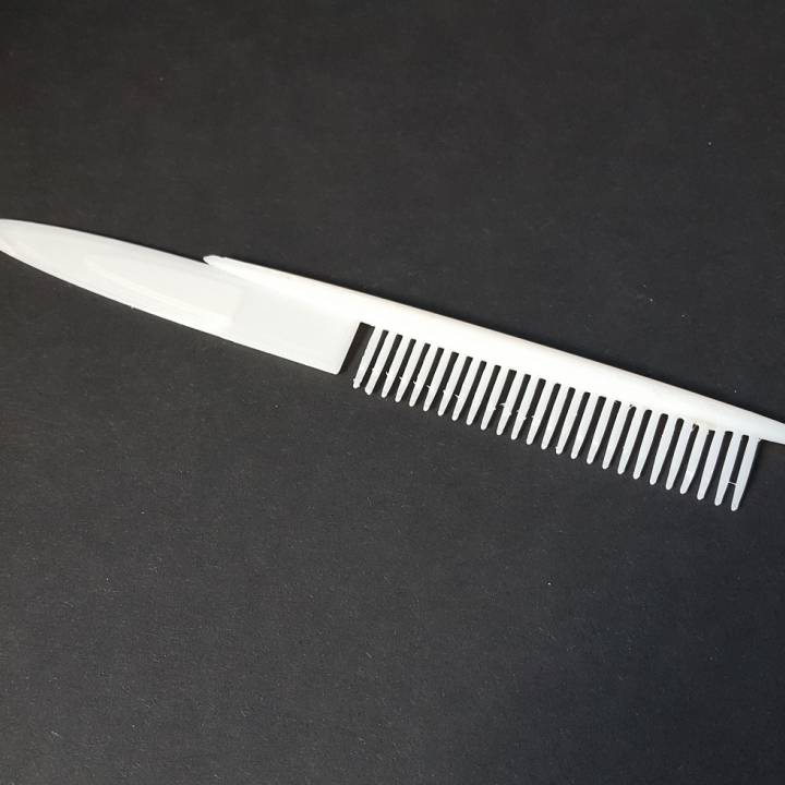 3D Printable Comb by Elijah M Clay