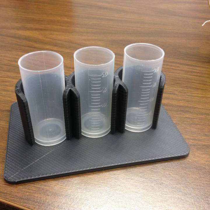 3D Printable Lab bench vial holders by Jeff Crews