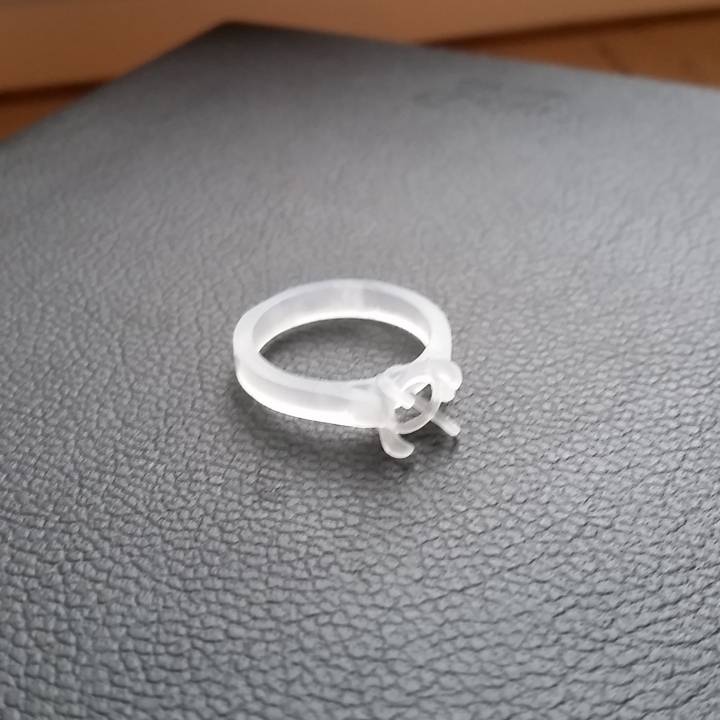 3D Printable Ring Custom by Leonardus Kado