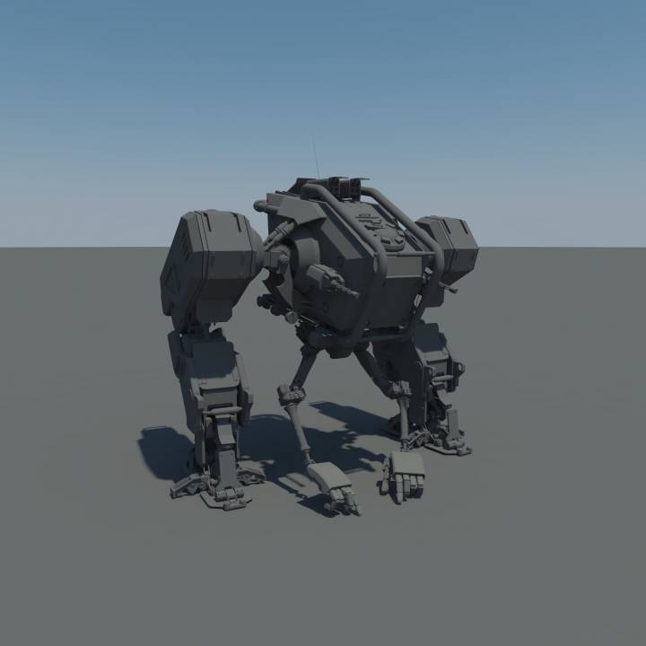3D Printable mech hand by Rafael Lacerda