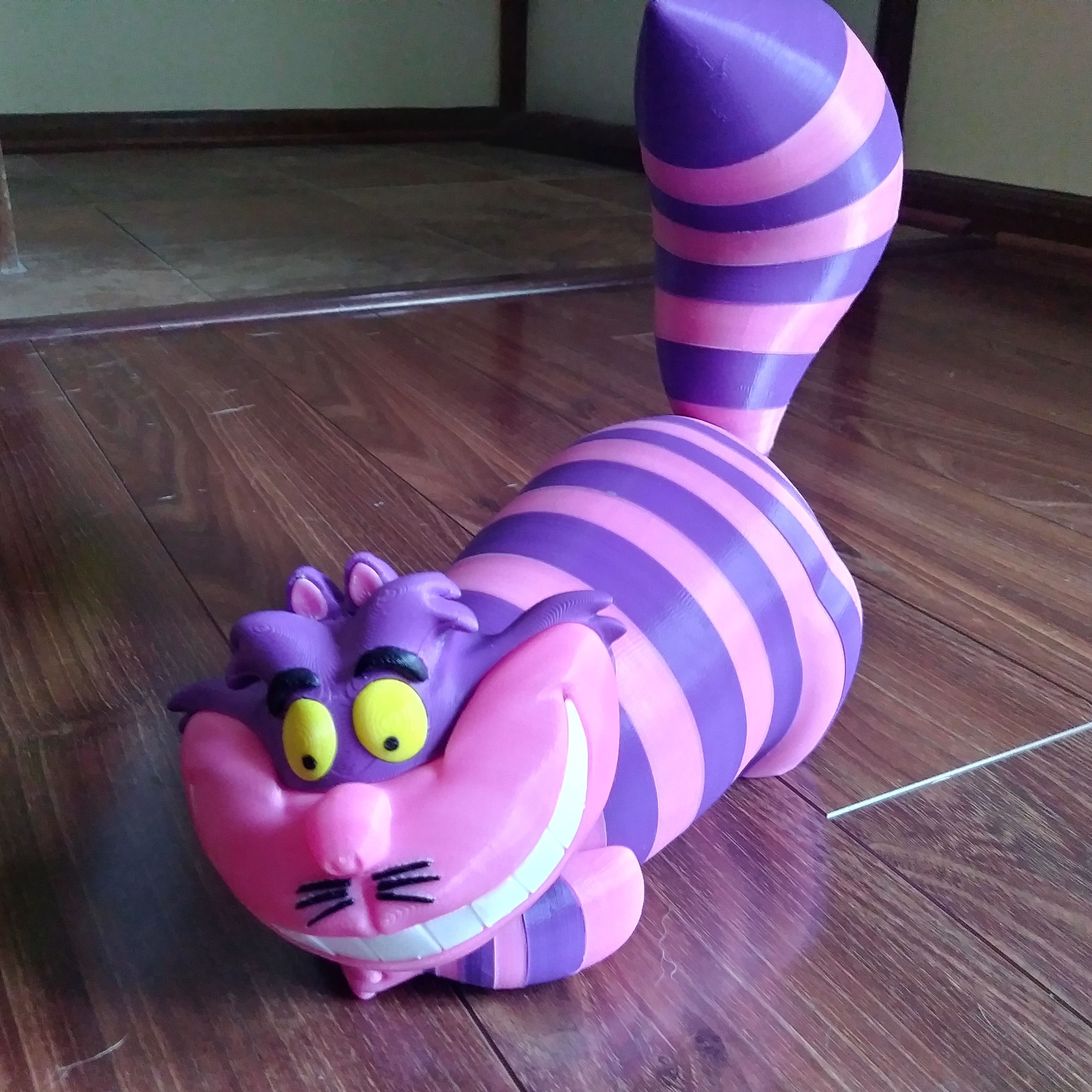 3D Printable Cheshire Cat by Steve Solomon