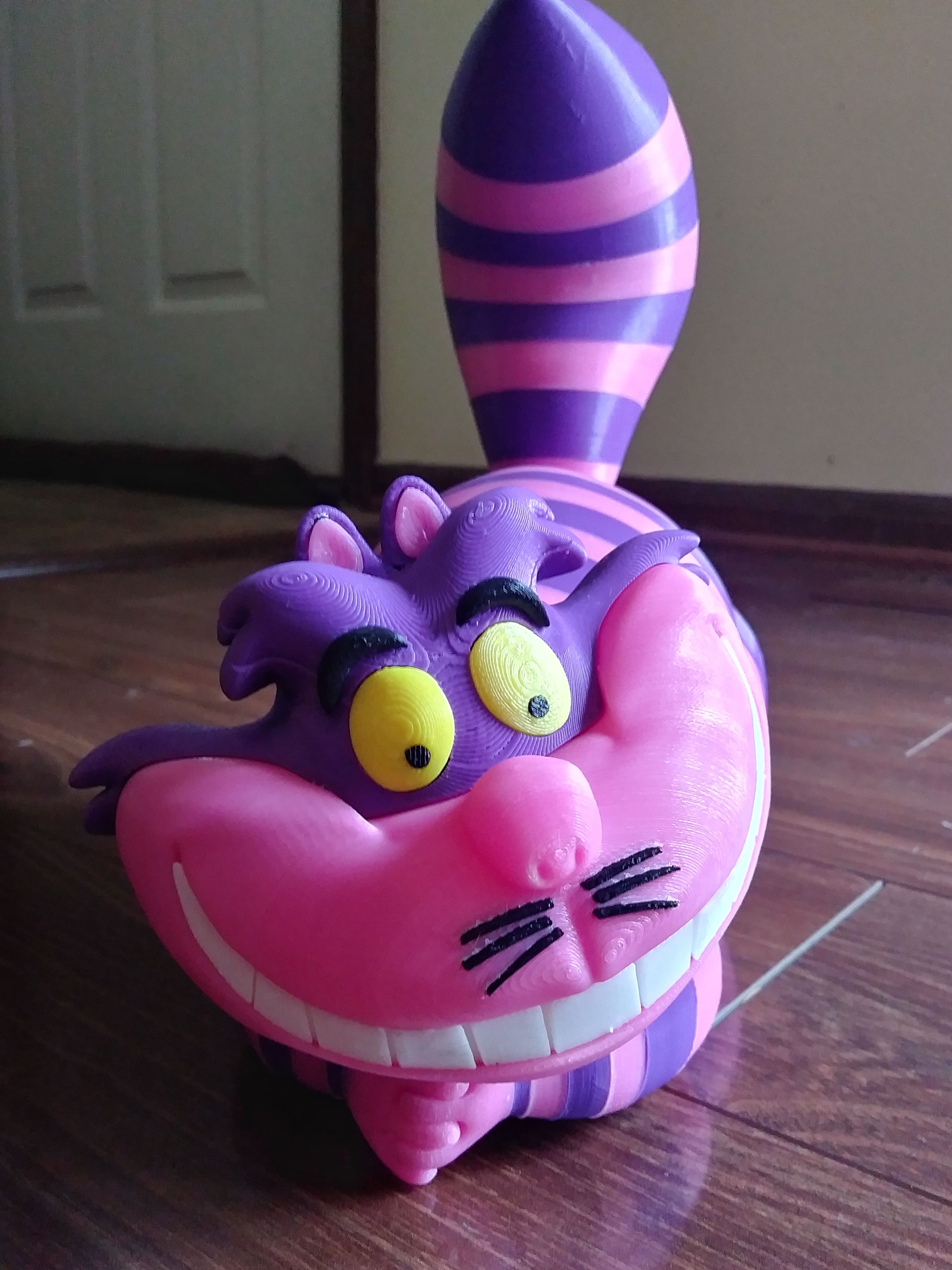 3D Printable Cheshire Cat by Steve Solomon