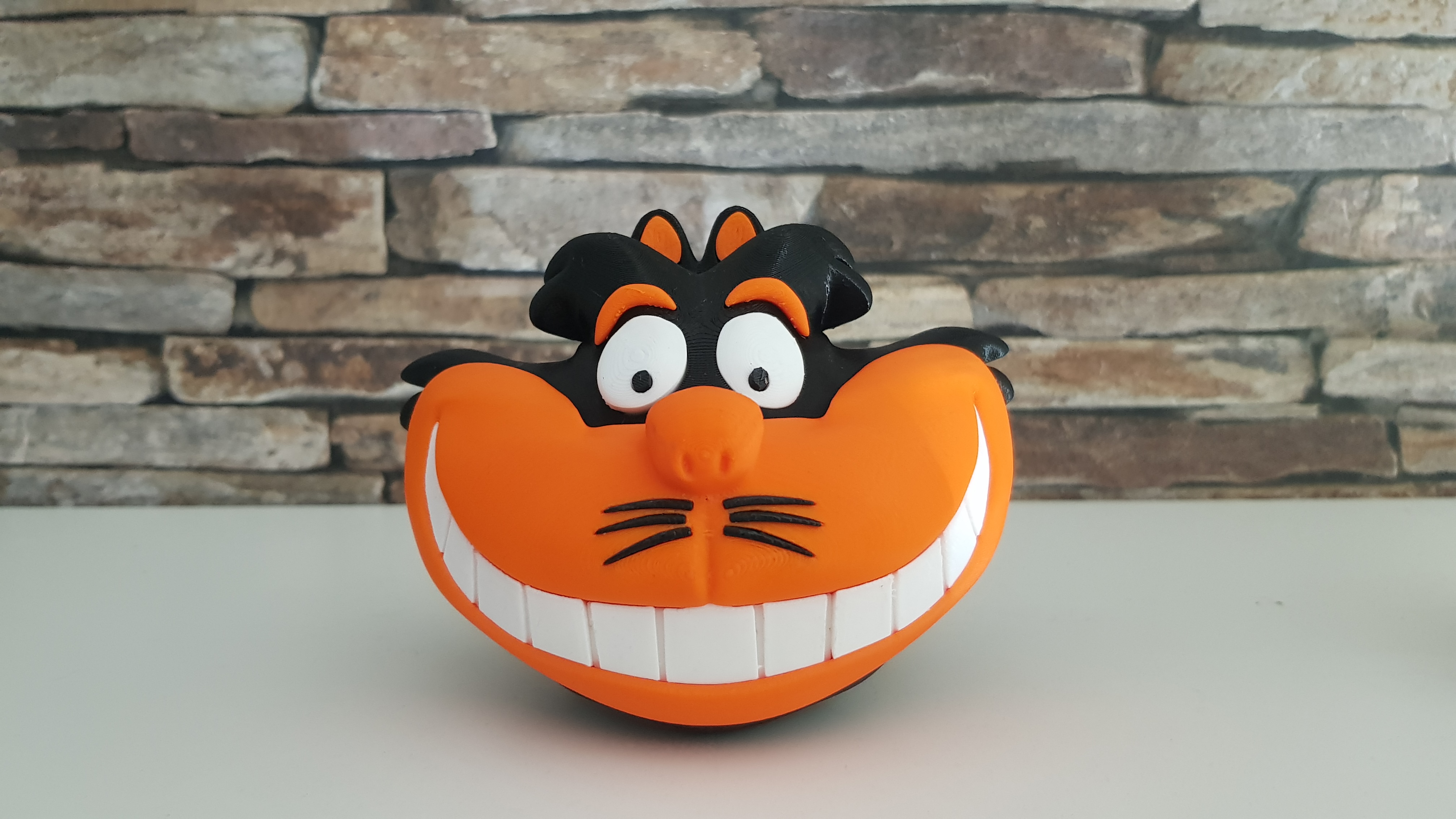 3D Printable Cheshire Cat by Steve Solomon