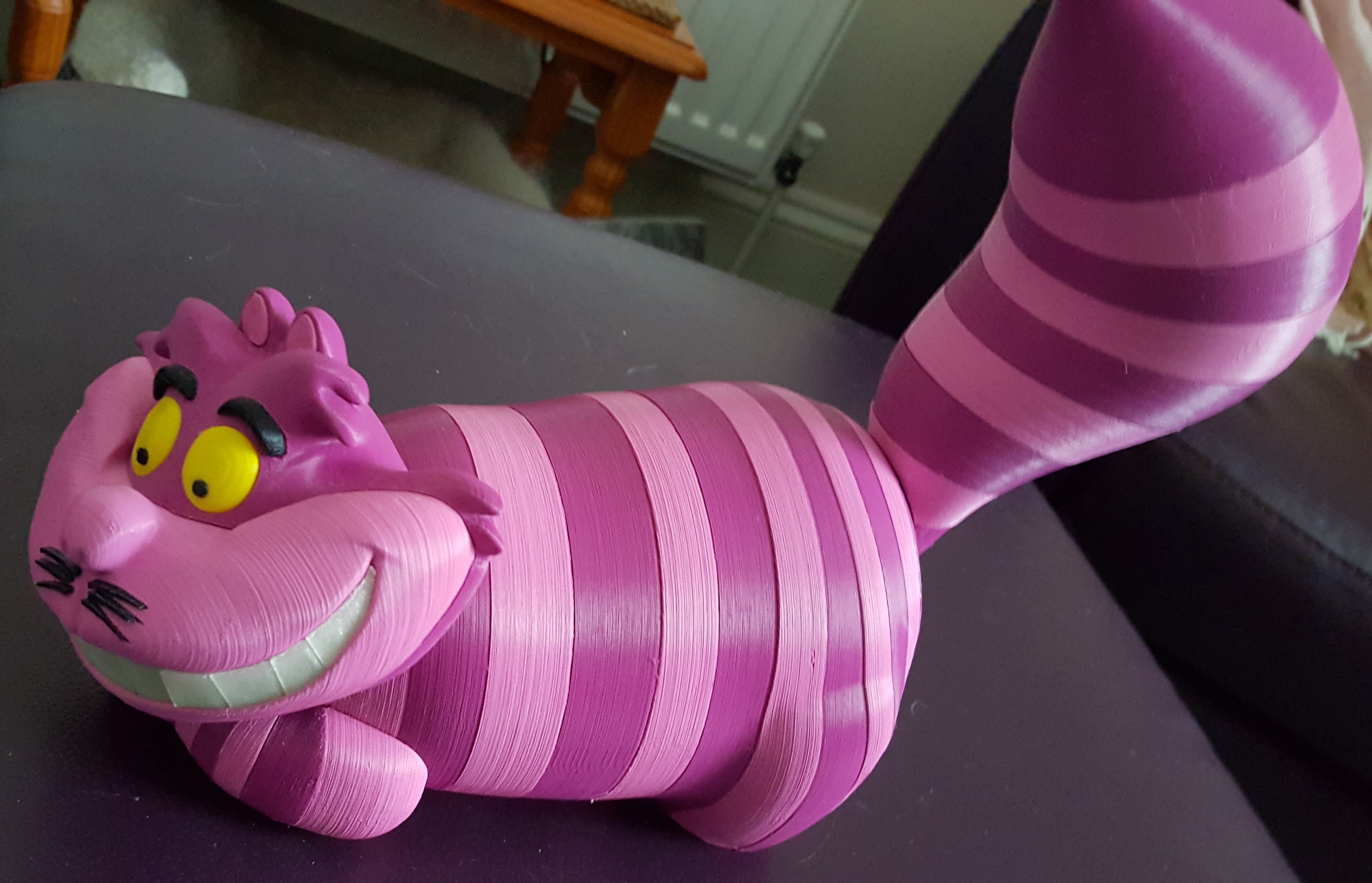 3D Printable Cheshire Cat by Steve Solomon