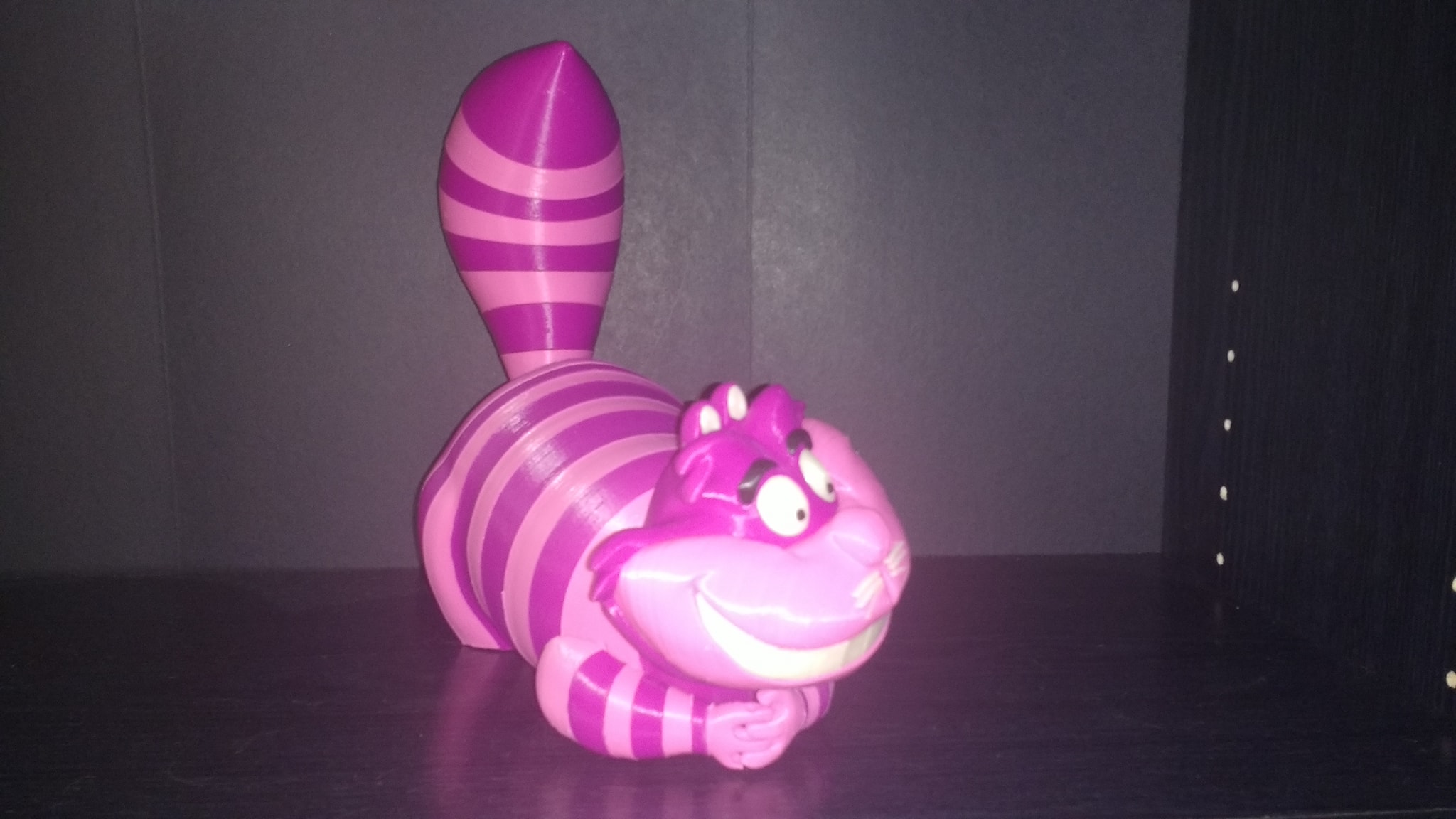 3D Printable Cheshire Cat by Steve Solomon