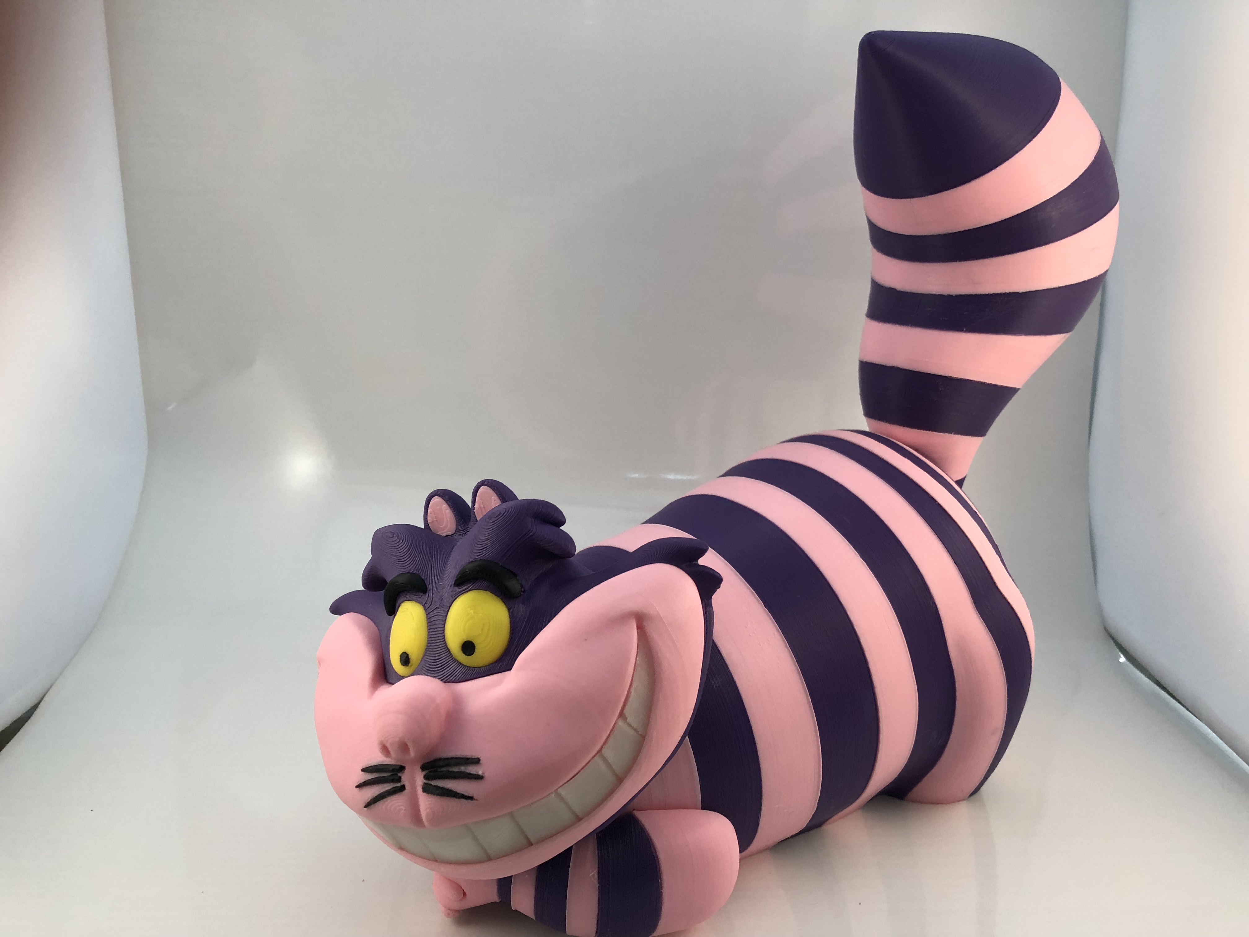 3D Printable Cheshire Cat by Steve Solomon
