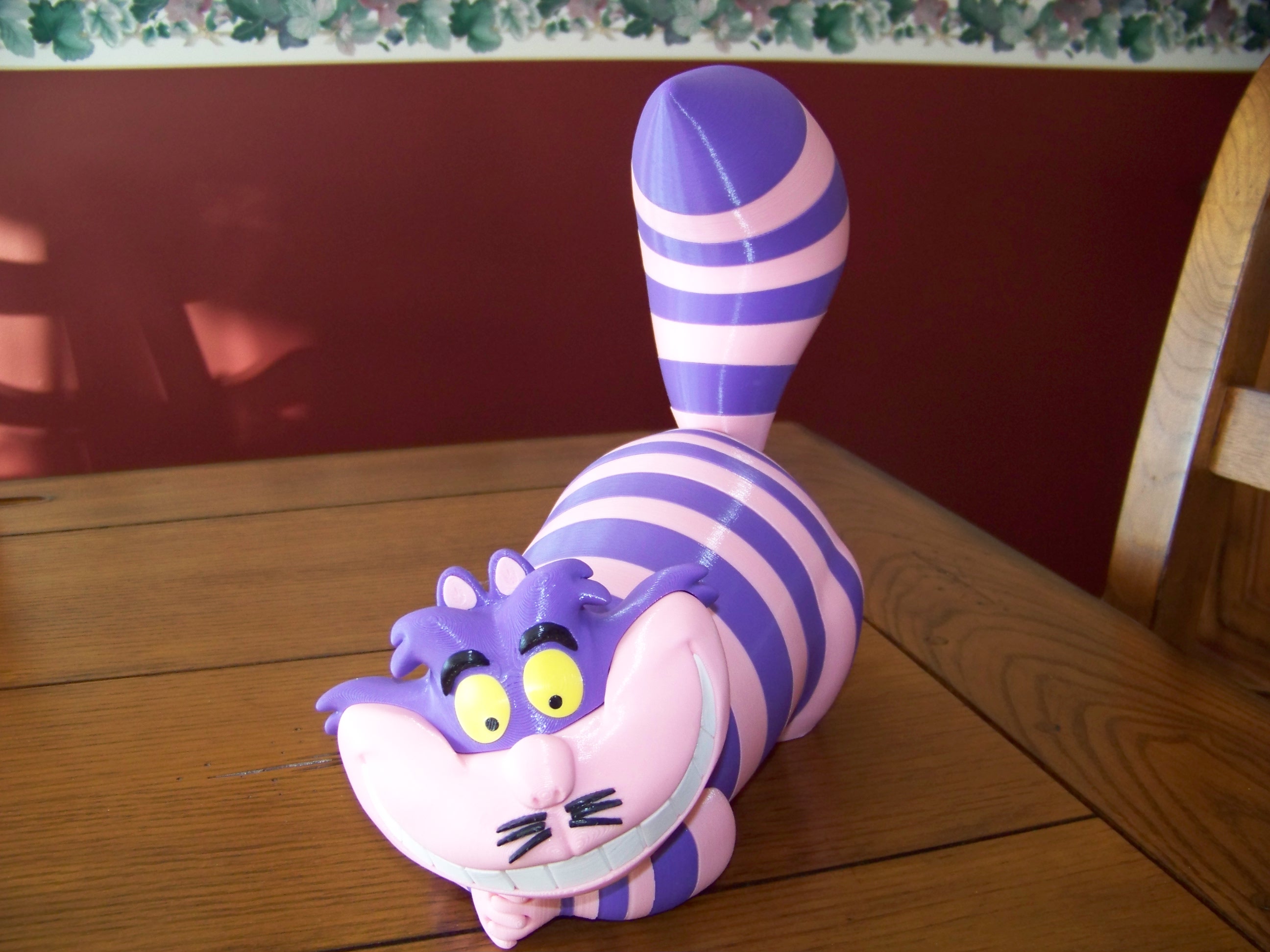 3D Printable Cheshire Cat by Steve Solomon
