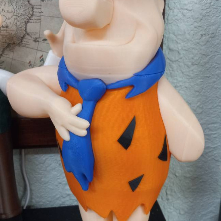 3D Print of Fred Flintstone by Larinardo