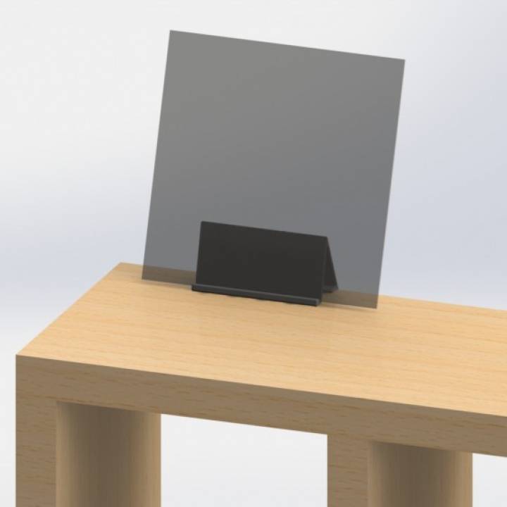 3D Printable 'Now Playing' Record Stand for Kallax Units by Wilfred ...