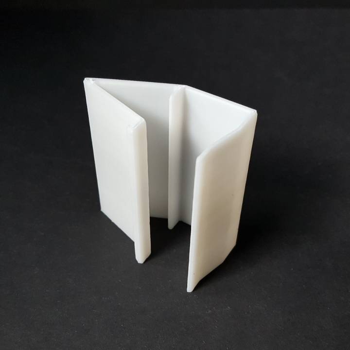 3D Printable 'Now Playing' Record Stand for Kallax Units by Wilfred ...