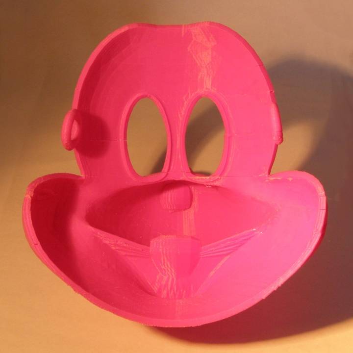 3D Printable Mickey Mouse Mask by Khaled Alkayed