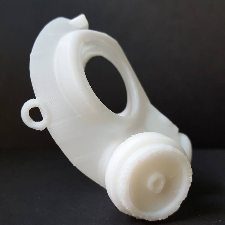 3D Printable Gas Mask by Khaled Alkayed