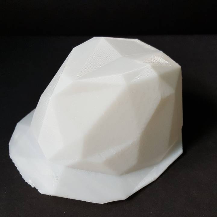 3D Printable Low poly hat by Khaled Alkayed