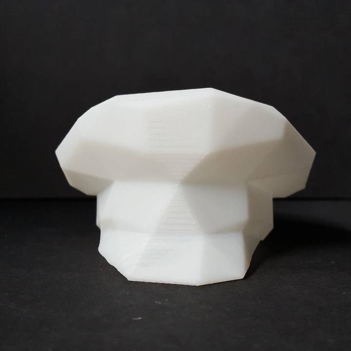 3D Printable Low poly police hat by Khaled Alkayed