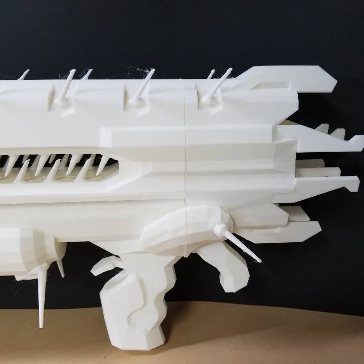 3D Printable lord of wolves shotgun exotic by wedge