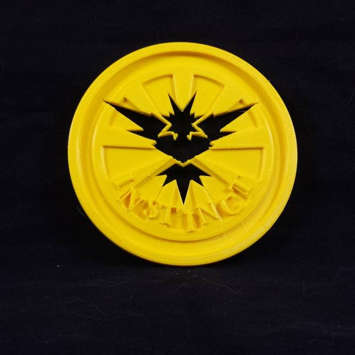 3D Printable Team Instinct Challenge Coin by Alexander Williams