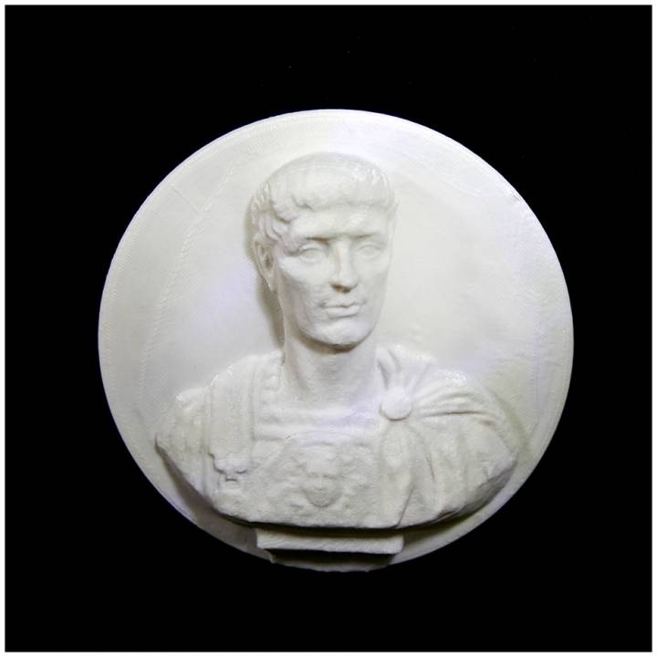 3D Printable Trajan Bas-relief in Cluj, Romania by Alban Pllana