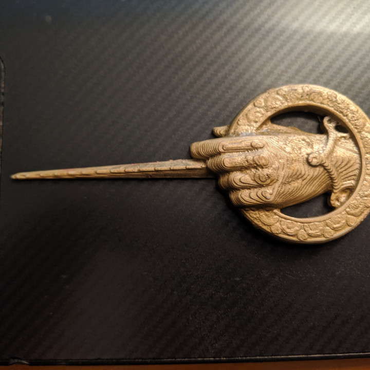 3D Print of Hand of the King (Game of Thrones) by jaredgott