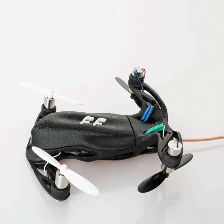 3D Printable Fiber Fighter - Micro FPV Racing Quadcopter Drone by Ben ...