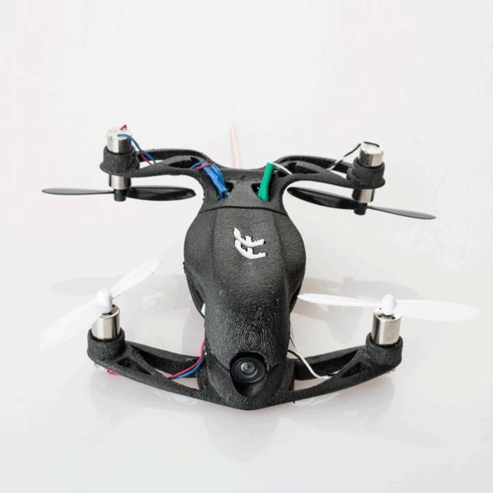 3D Printable Fiber Fighter - Micro FPV Racing Quadcopter Drone by Ben ...