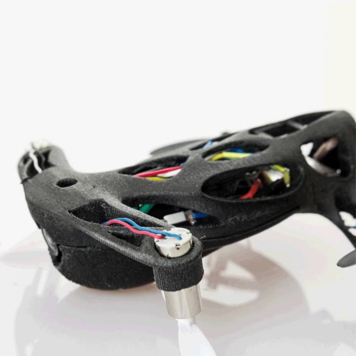 3D Printable Fiber Fighter - Micro FPV Racing Quadcopter Drone by Ben ...