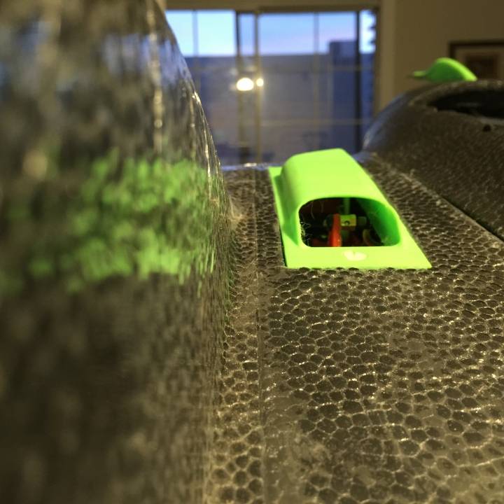 3D Printable Hood scoops by don