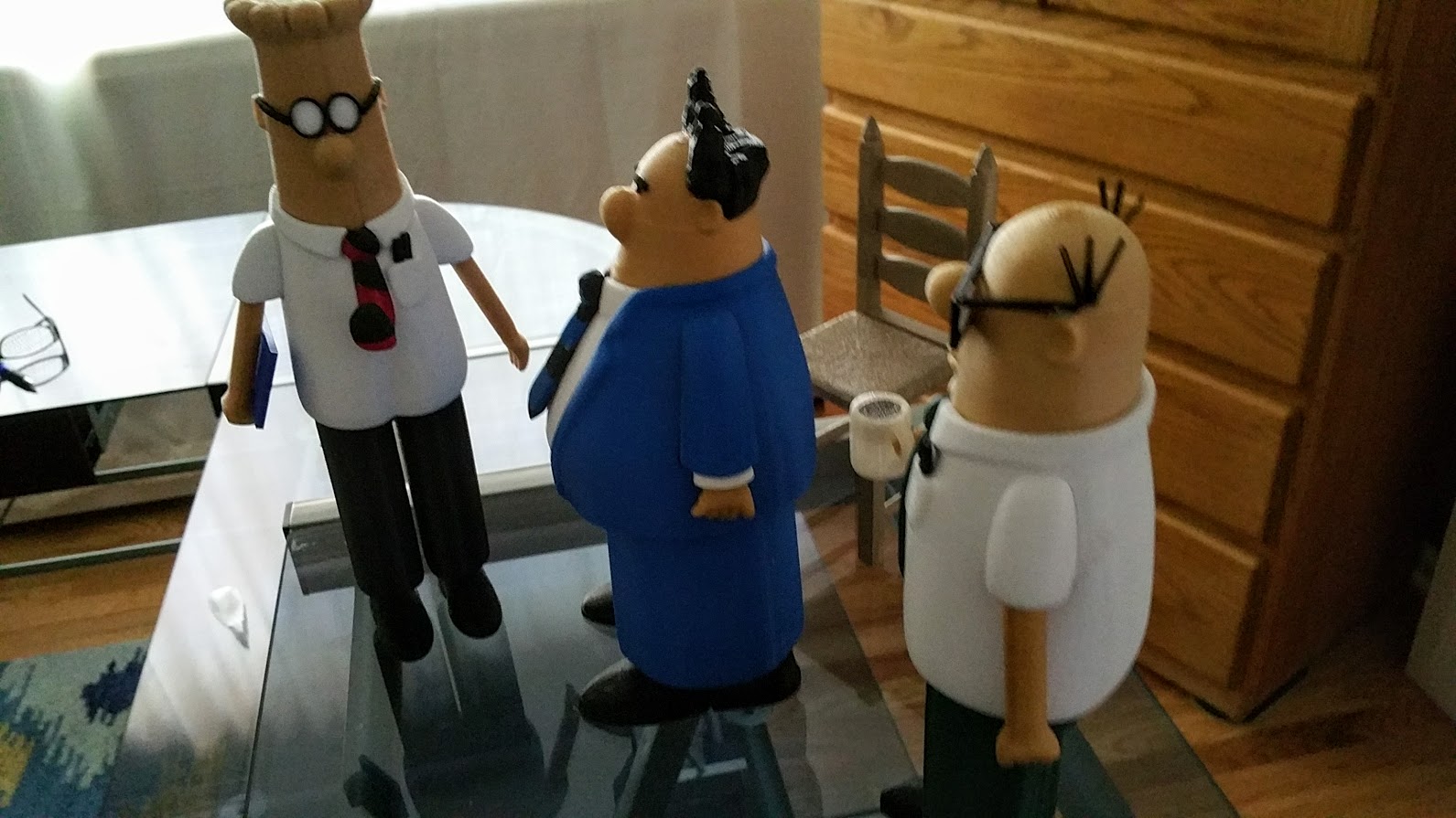 3D Printable Dilbert by Steve Solomon