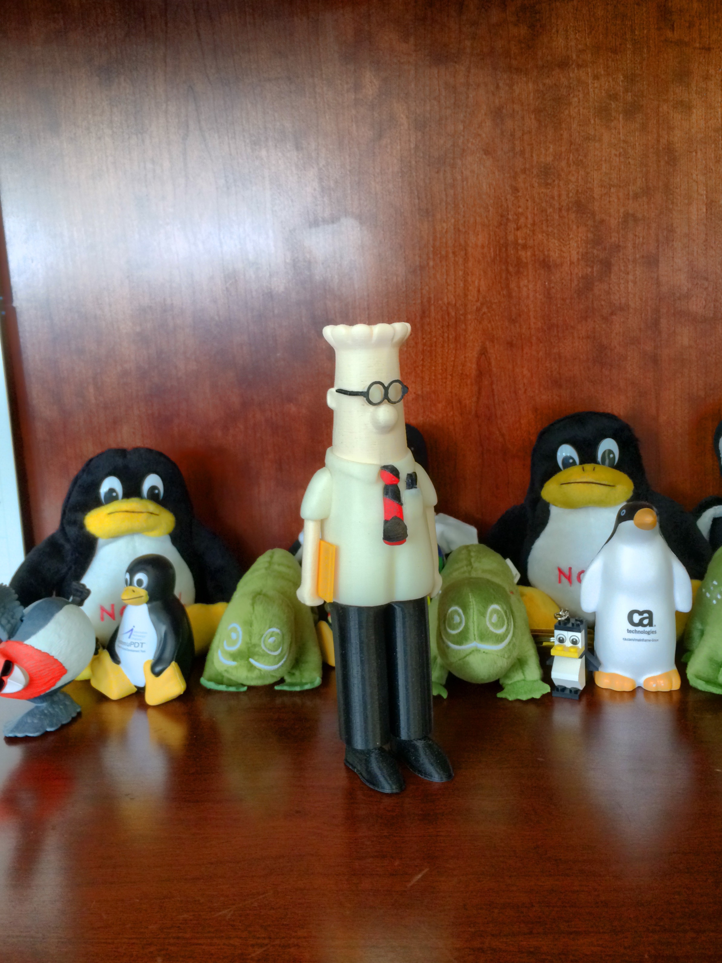 3D Printable Dilbert by Steve Solomon