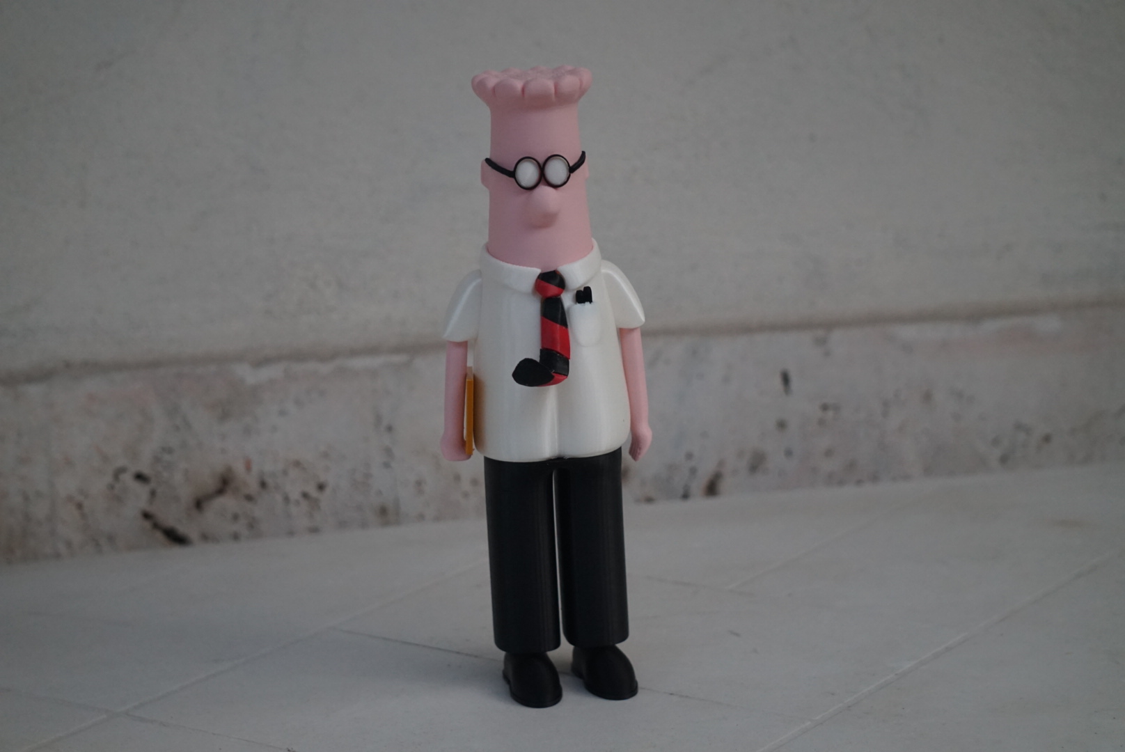 3D Printable Dilbert by Steve Solomon