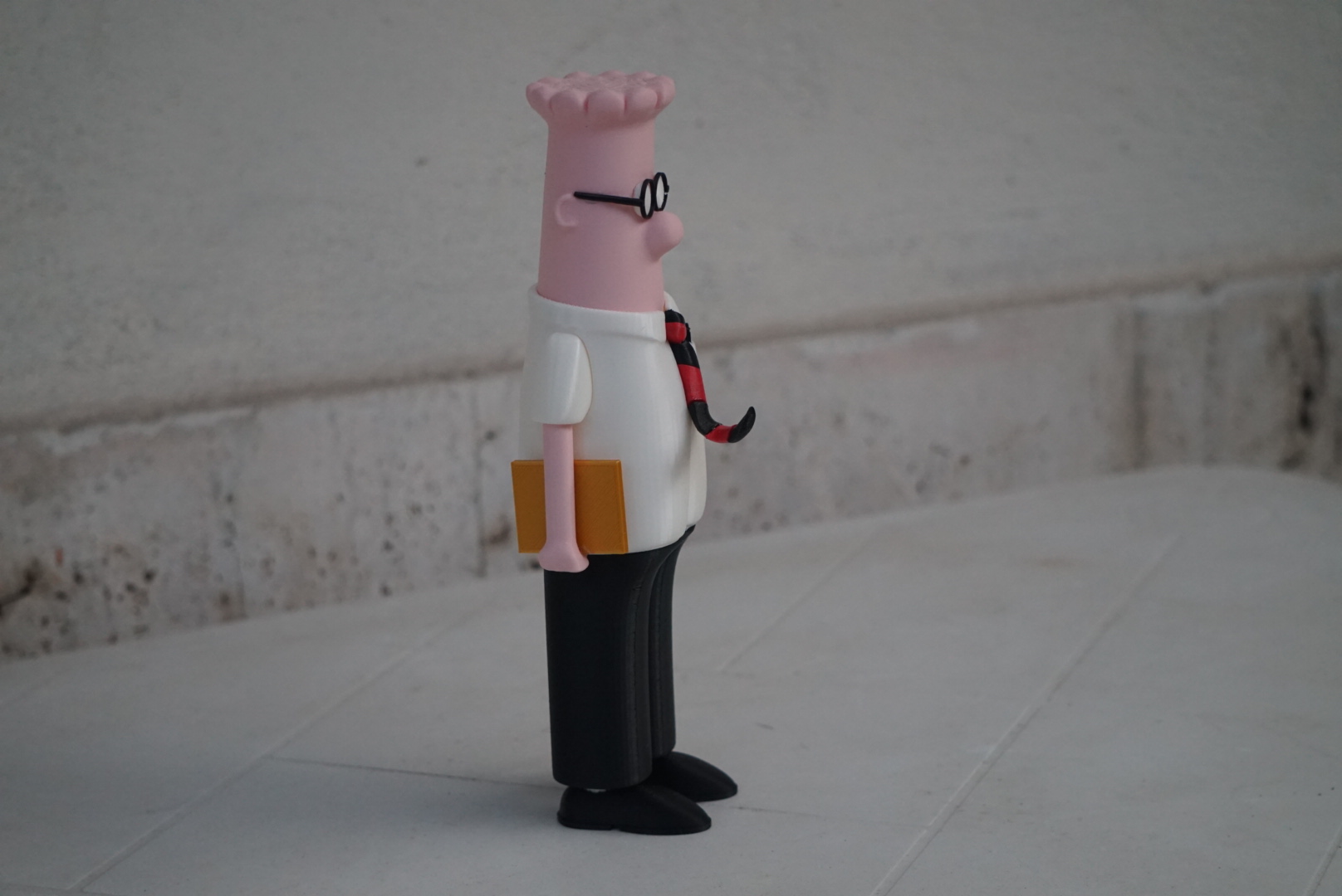 3D Printable Dilbert by Steve Solomon