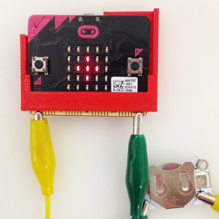 3D Printable Micro:Rock Paper Scissors by Emma Bucknell