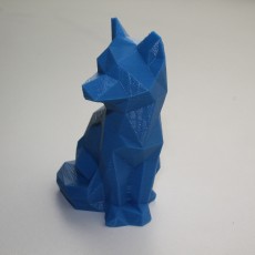 3D Printable Low Poly Fox by Steve Dakh