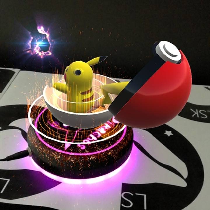 3D Printable AR-Pikachu by Ke学怪人