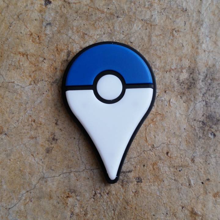 3D Printable Pokemon GO Badge by Dan Porter