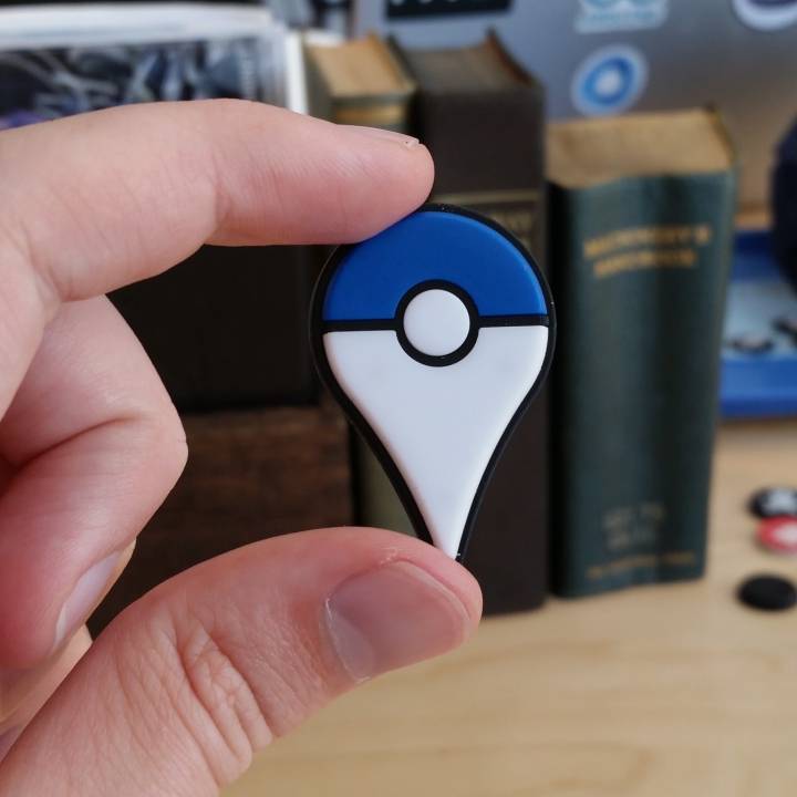 3D Printable Pokemon GO Badge by Dan Porter