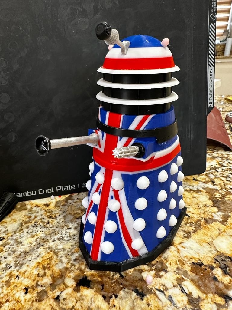 3D Printable Original Dalek Kit by Ian Scheele