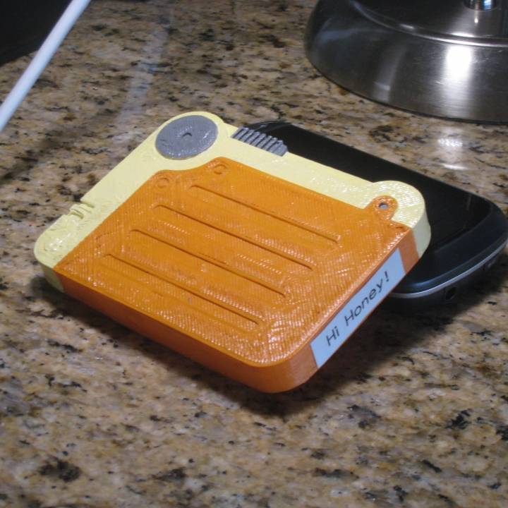 3D Printable Fallout 4 Holotape by Lawson Take