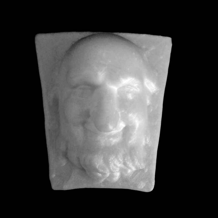 3D Printable Keystone from a house at The Islington Museum, London by ...